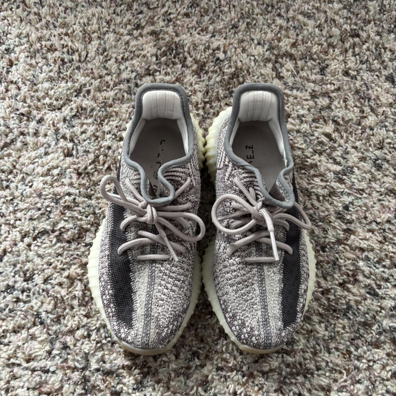 Yeezy Boosts. M 4.5. Barely worn. Like new. Selling... - Depop