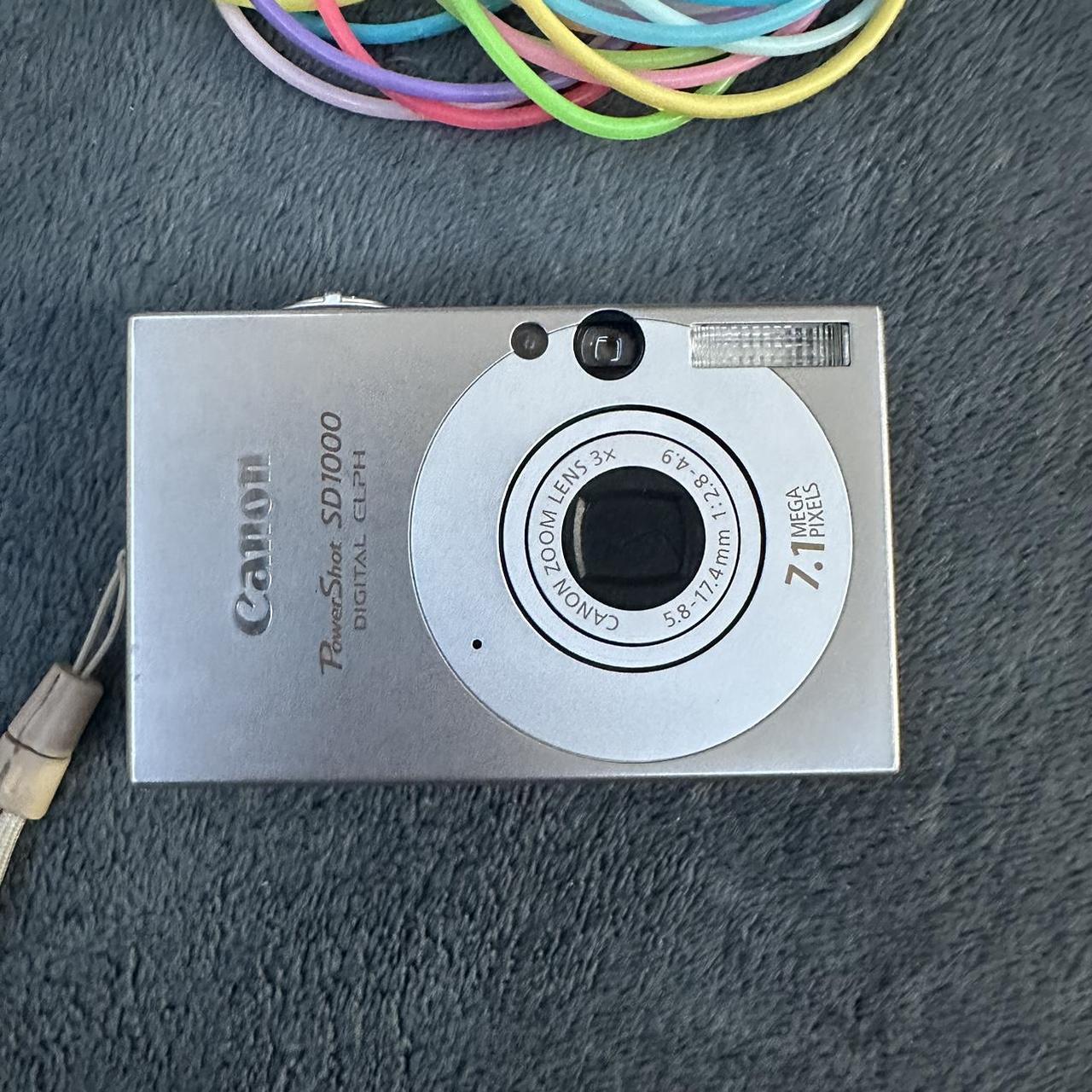 canon powershot sd1000 digital elph (no charge) just... - Depop