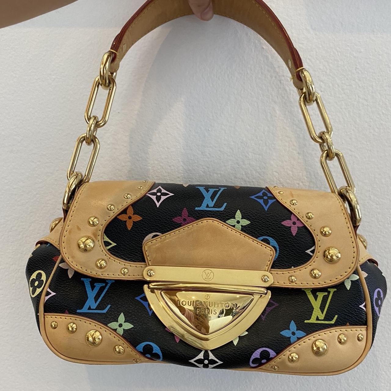 Authentic Louis Vuitton Rainbow Monogram shoulder... - Depop