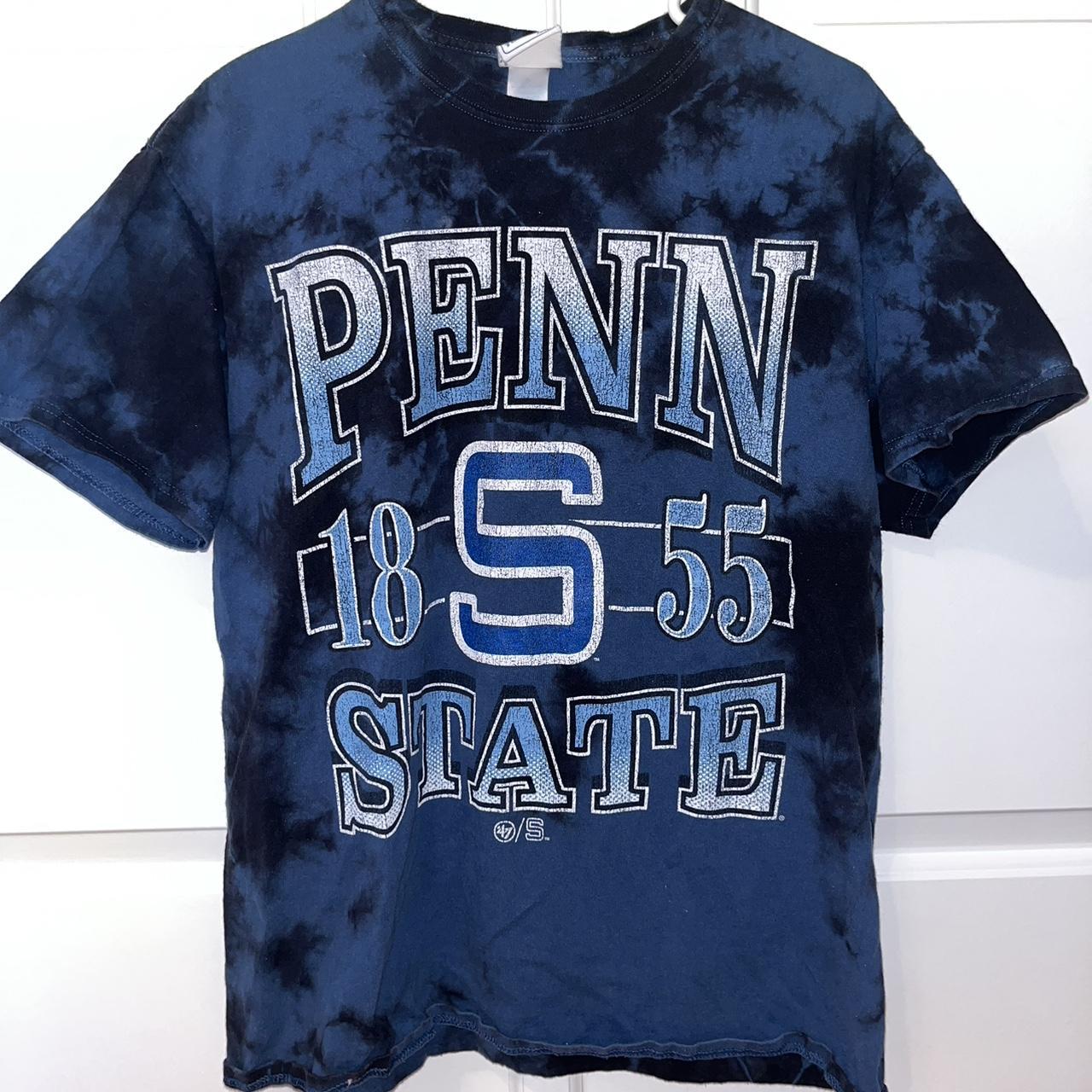 Penn State Vintage T-Shirt Size: large No holes or... - Depop