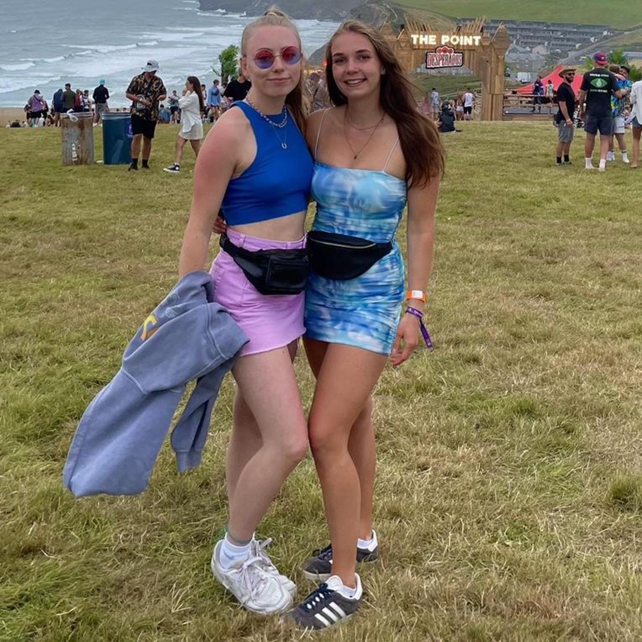 Missguided size 8 tie dye mini bodycon dress -... - Depop