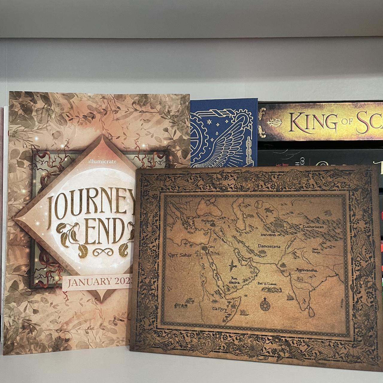 Illumicrate daevabad wooden map - Brand new -... - Depop