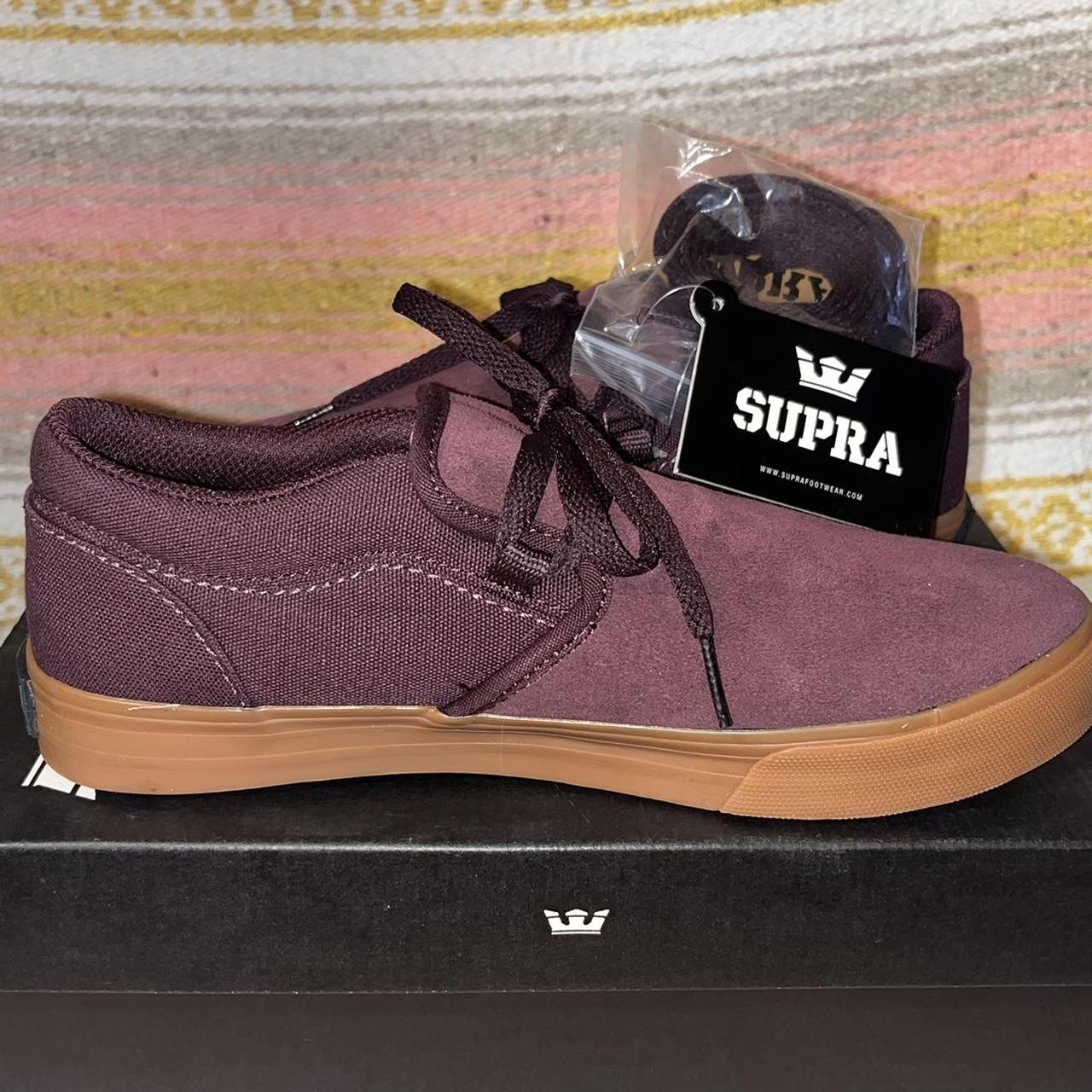 SUPRA CUBA! In color "wine-gum" BRAND NEW WITH... - Depop