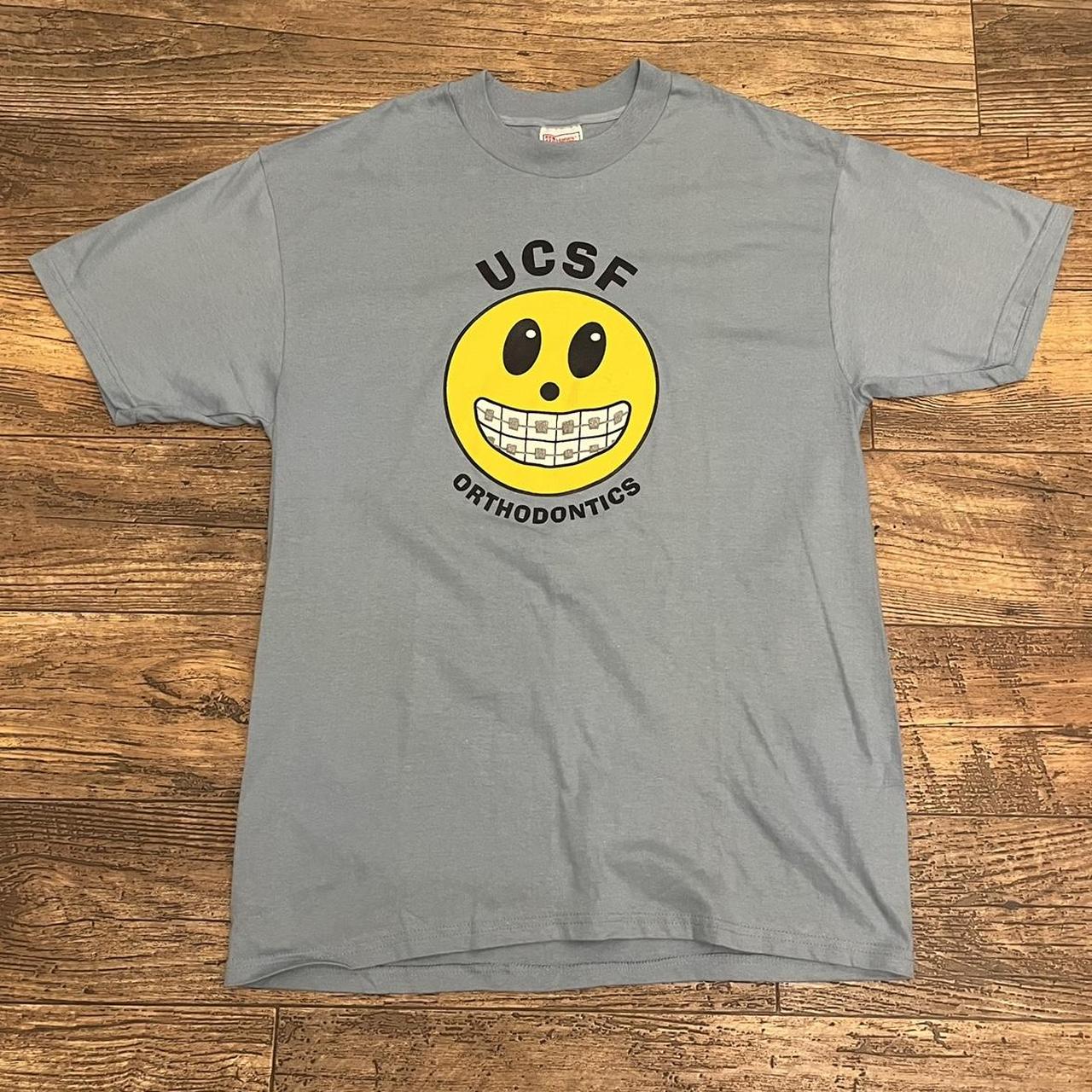Vintage 90’s UCSF Orthodontics Tee. Measured at... - Depop