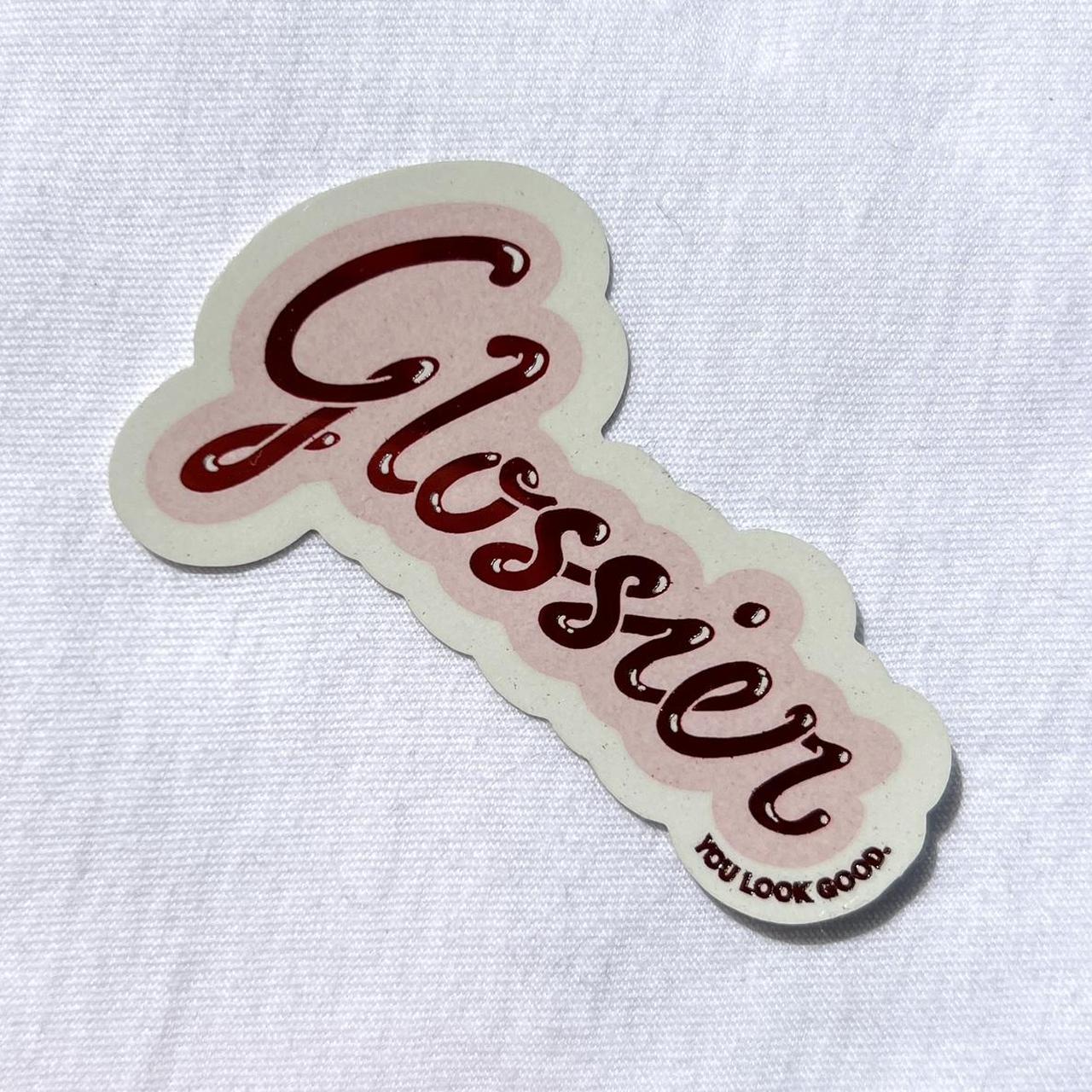 Glossier You Look Good sticker #glossier Message... - Depop
