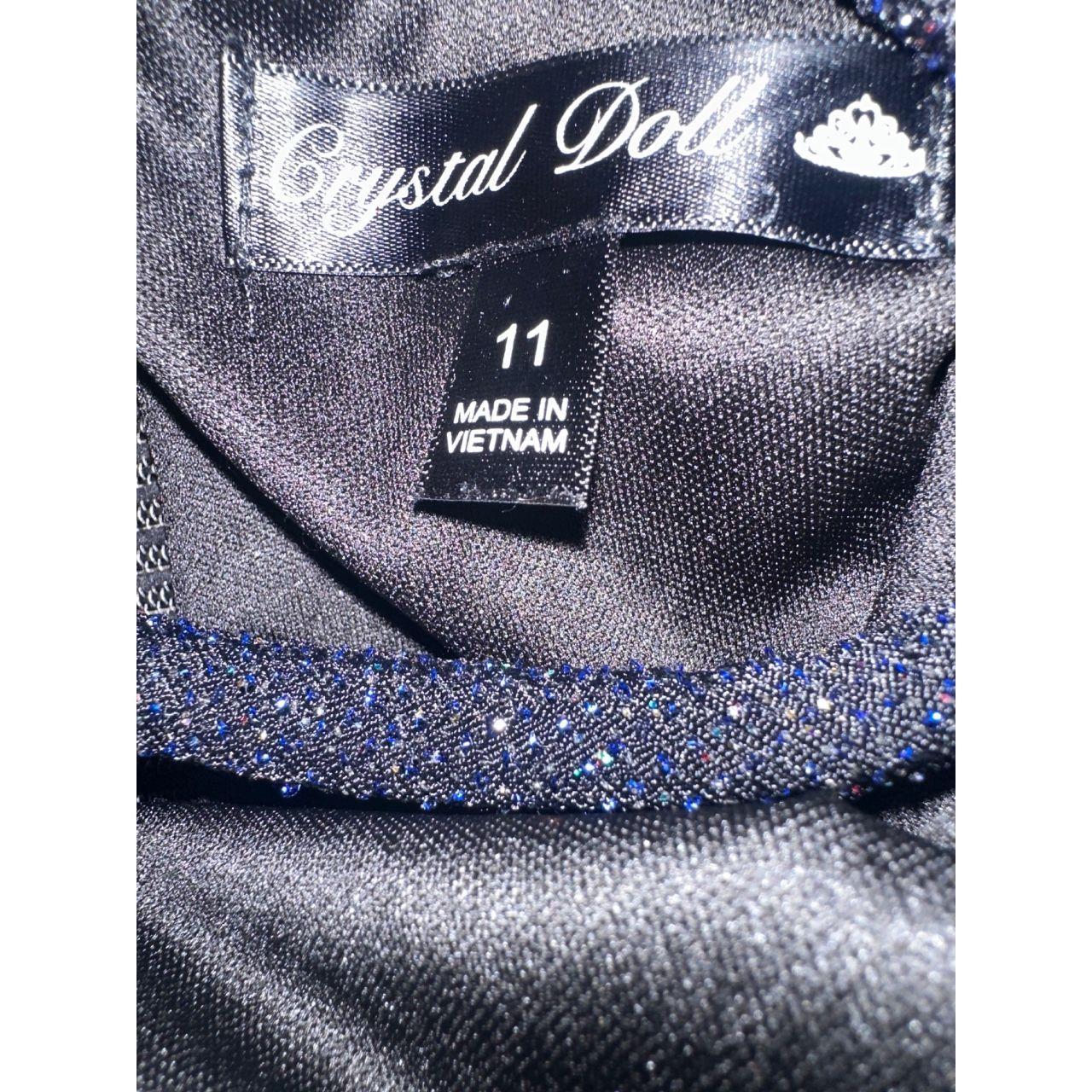 Crystal Doll Women's Dress - Black/Purple - 11 – Navy… - Gem