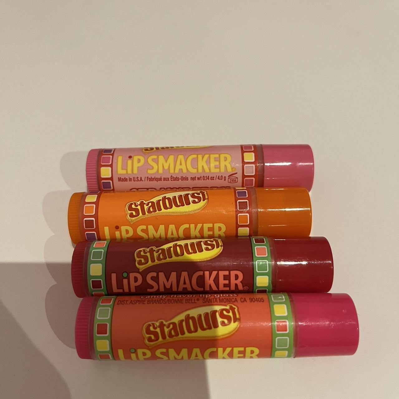 Starburst lip smacker set Includes; strawberry,... - Depop