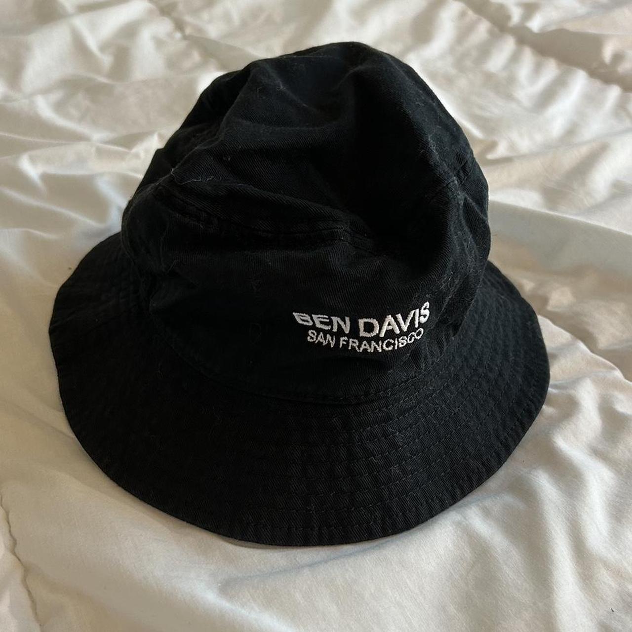 ben davis black bucket hat with drawstring about... - Depop