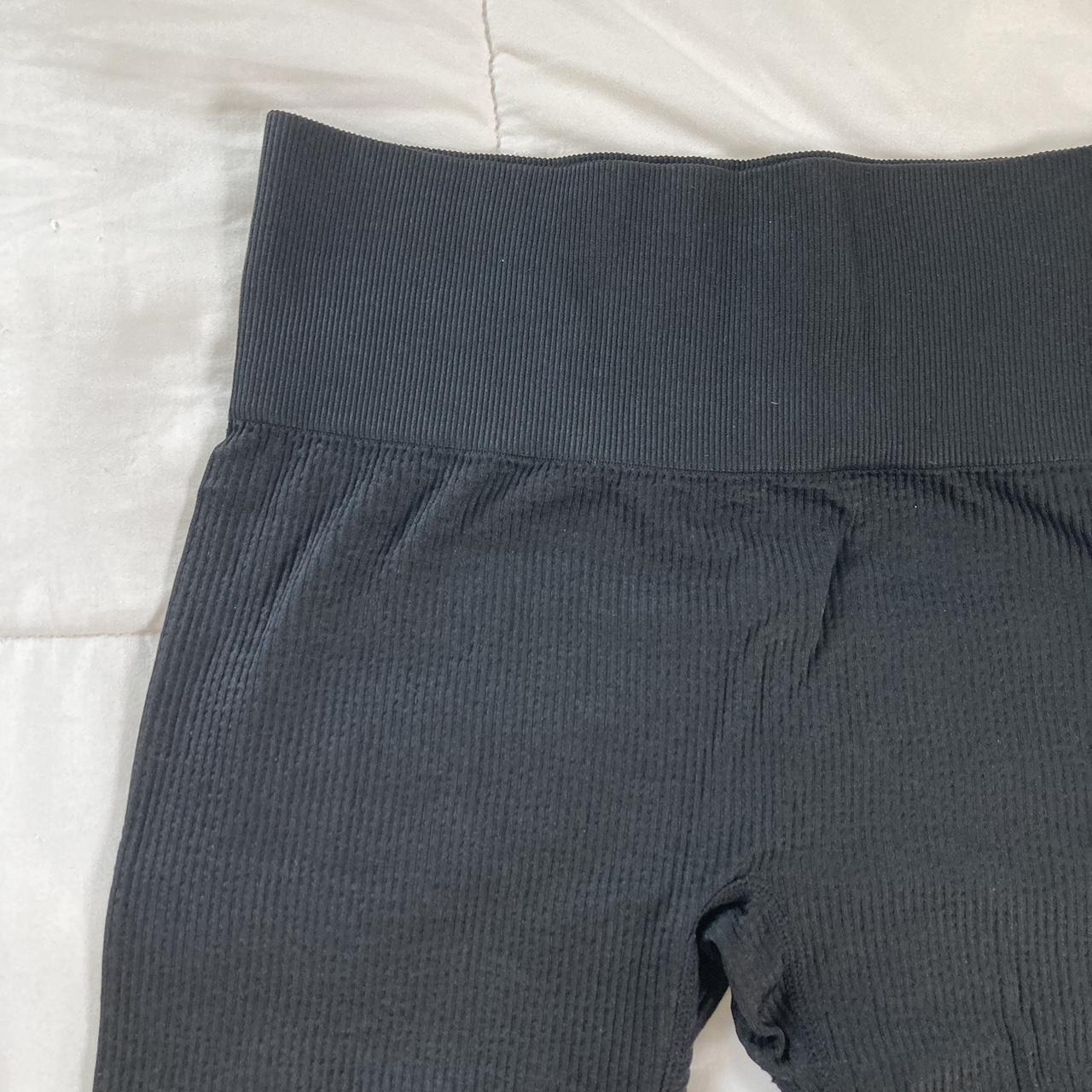 Black colsie leggings. Thick waistband but... - Depop