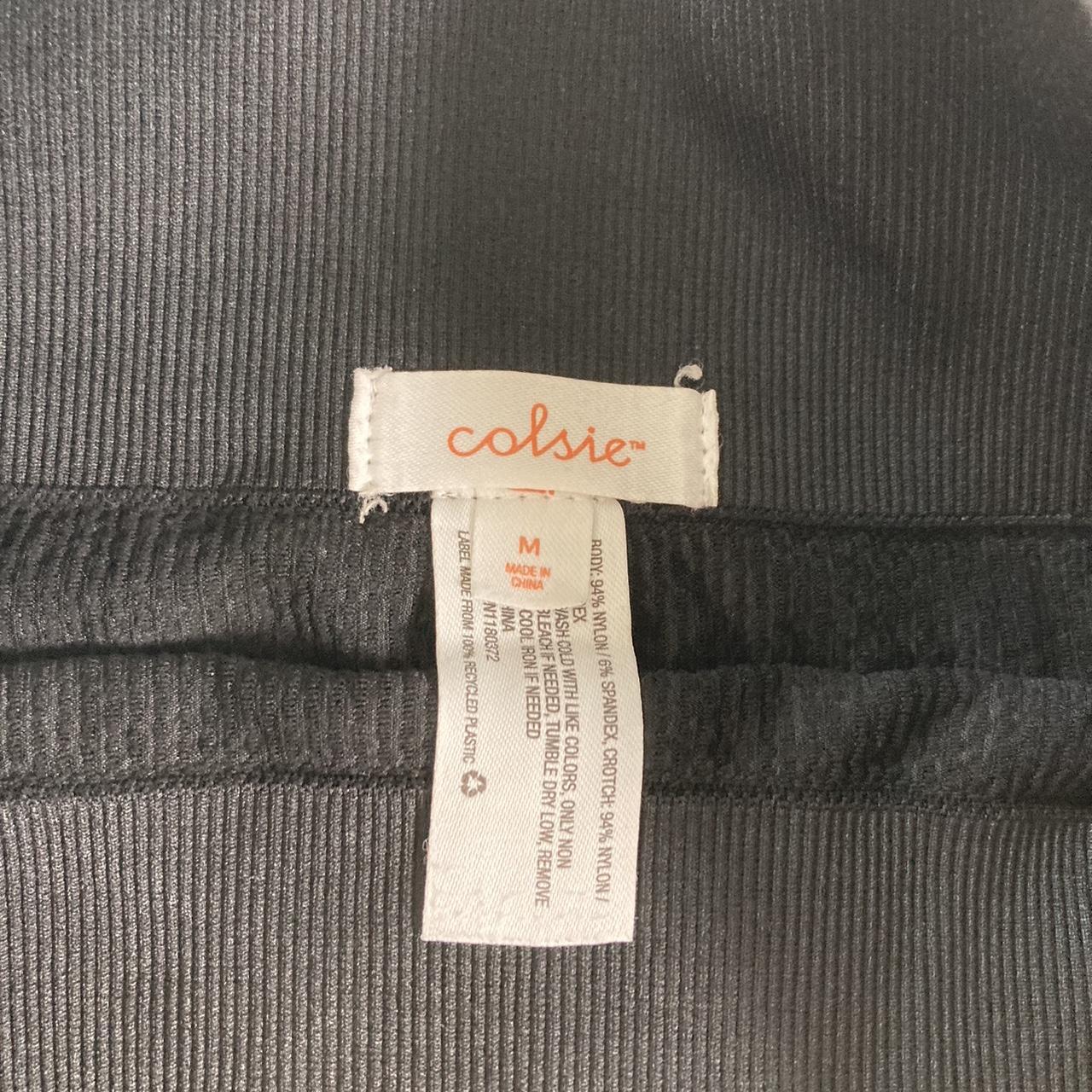 Black colsie leggings. Thick waistband but... - Depop