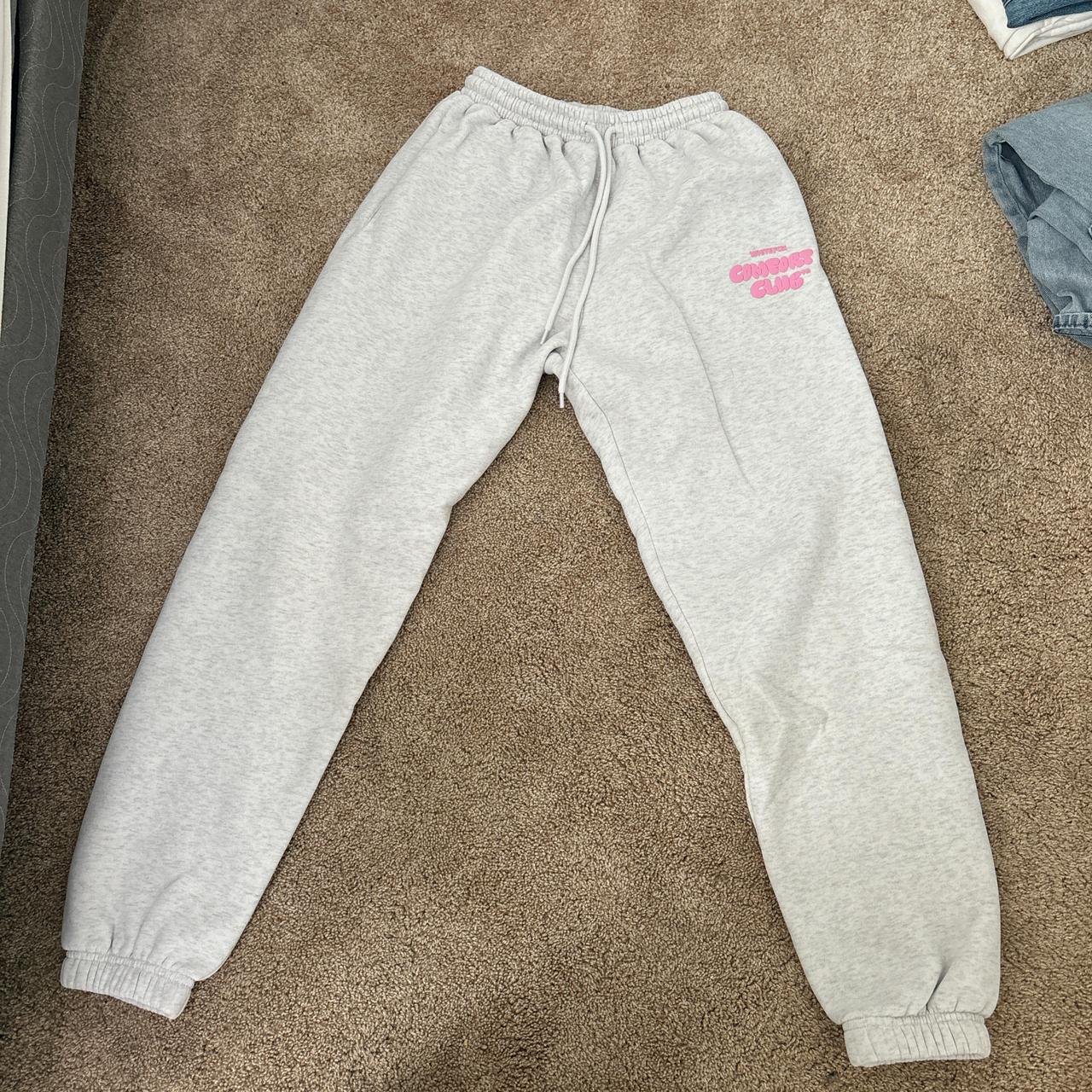White fox never worn comfort club sweatpants! Super... - Depop