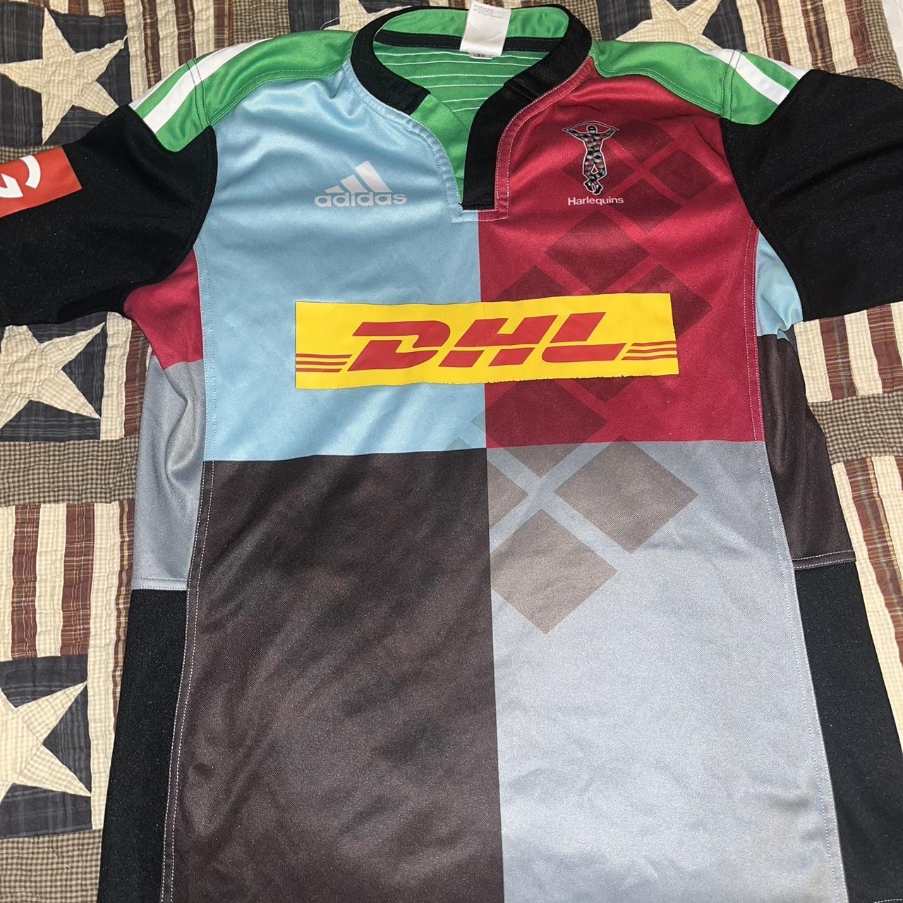 Harlequins 2014/15 Rugby Shirt Large Good condition,... - Depop