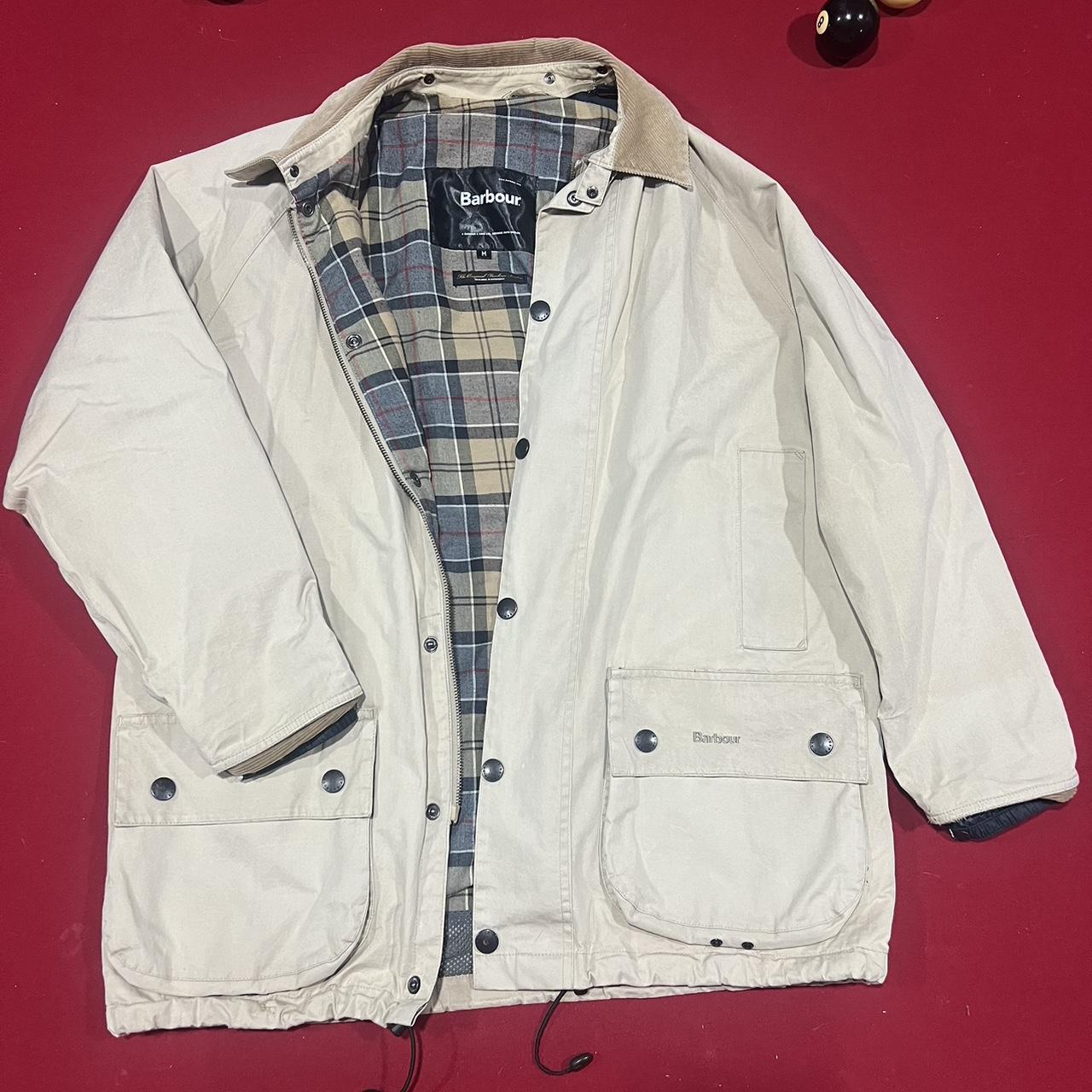 Barbour Beaufort Wax Jacket Men’s Medium Originally... - Depop