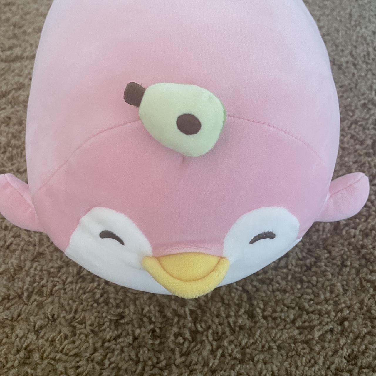 miniso penguin with avocado good condition #plushie... - Depop
