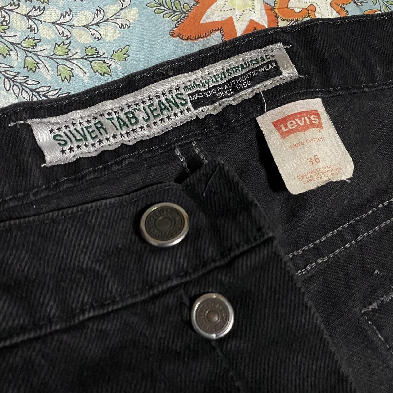 Levi’s Silvertab Jorts back denim shorts y2k 2000s... - Depop