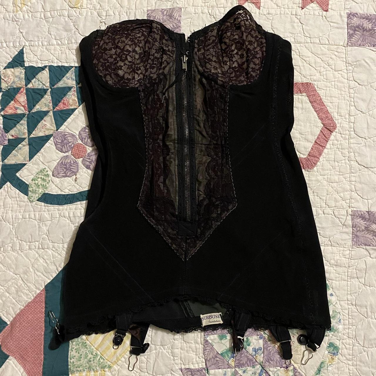 Vintage 50s 60s 70s Surprise Foundation corset... - Depop