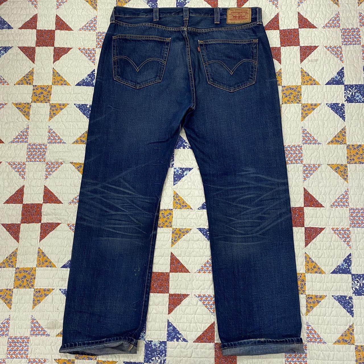 Levi’s LVC Vintage Clothing 501XX dark navy blue... | Depop