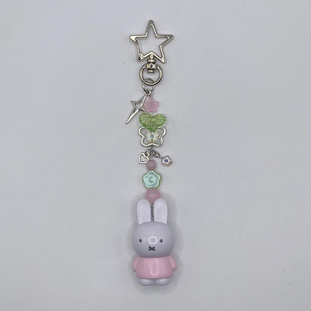 🐇 miffy keychain 🐇 Can be made into phonecharm just... - Depop