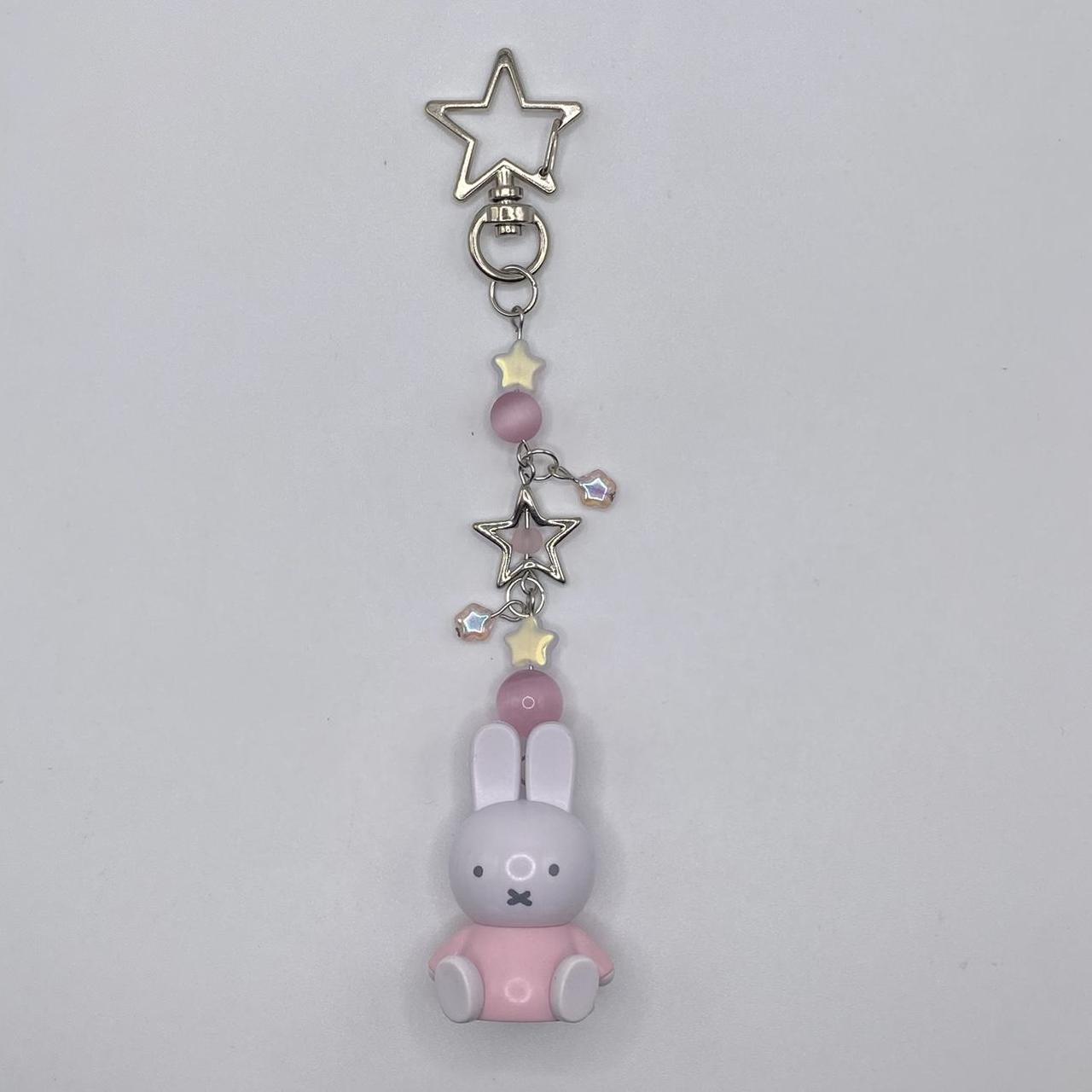 🐇 miffy keychain 🐇 Can be made into phonecharm just... - Depop