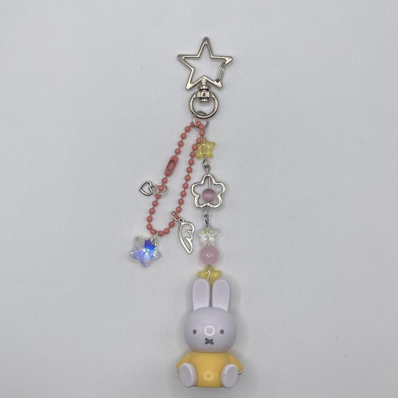🐇 miffy keychain 🐇 Can be made into phonecharm just... - Depop