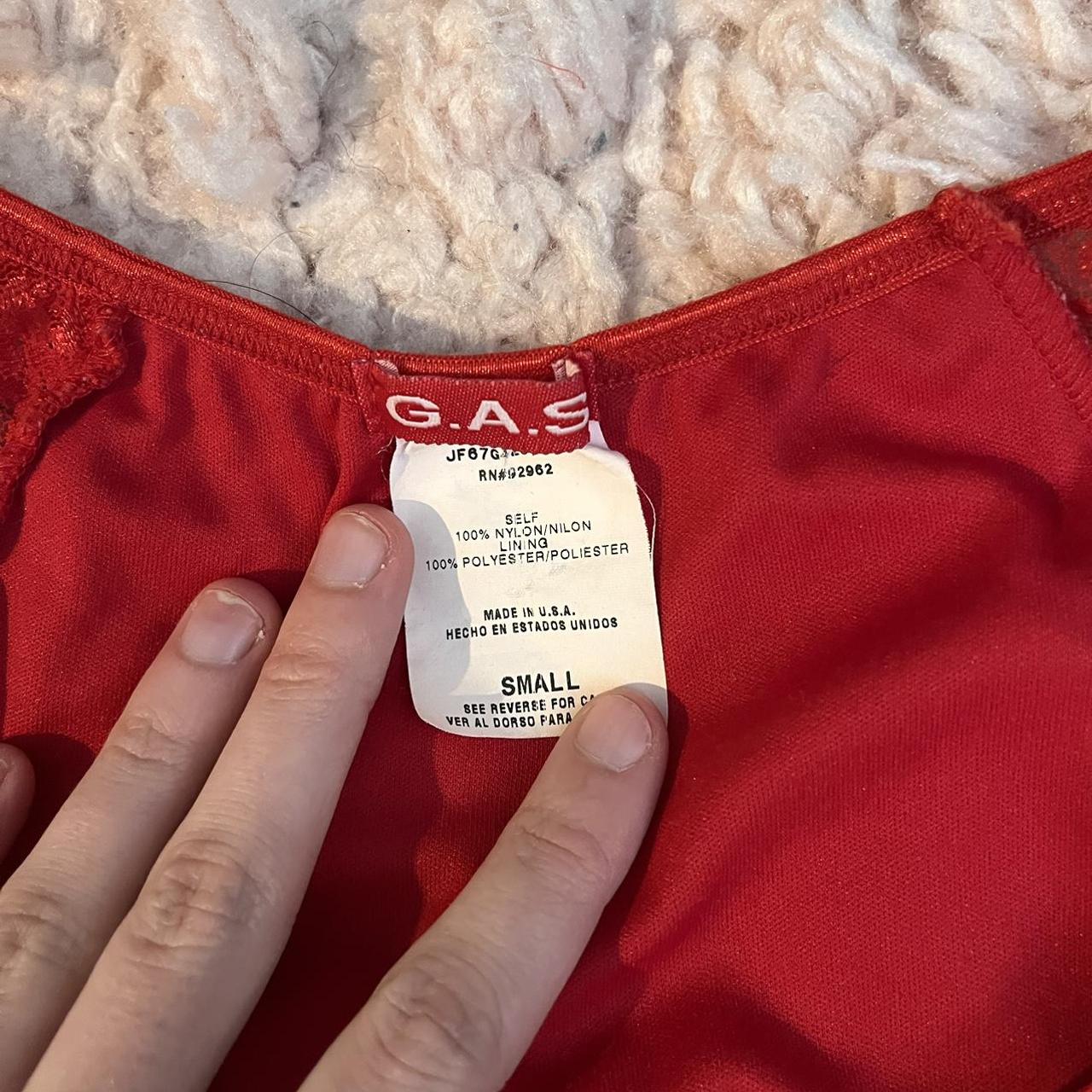 Vintage 90's lace red top ️‍🔥 ️ so beautiful and very... - Depop