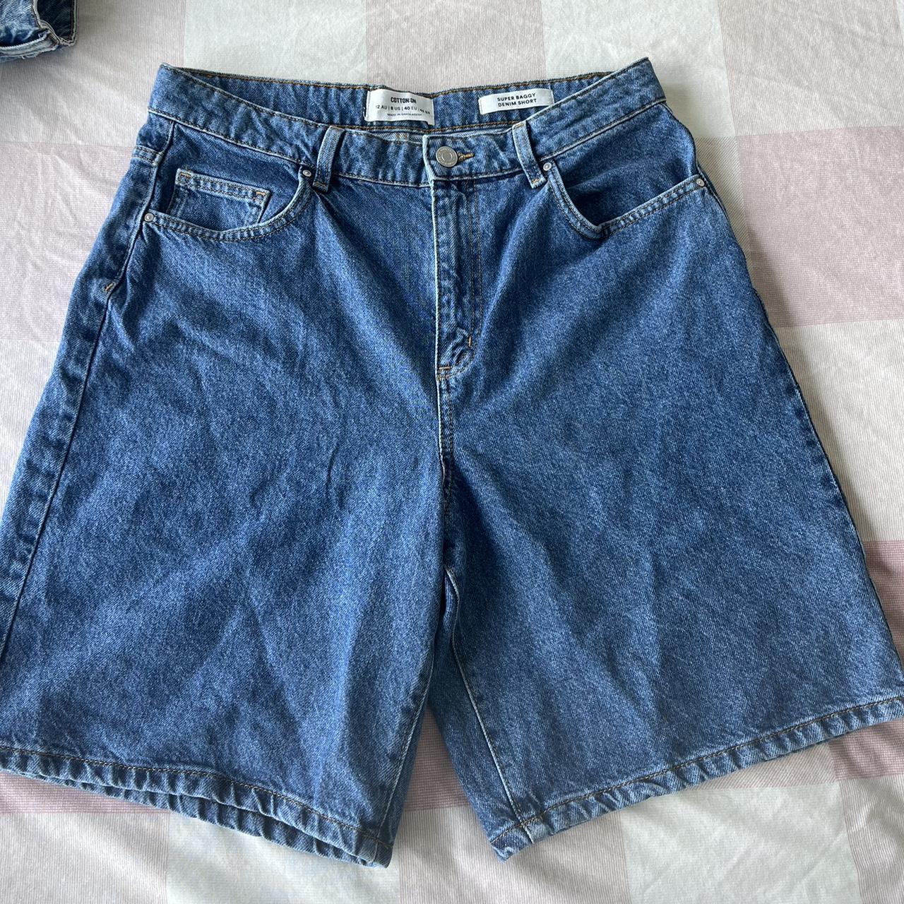 Cotton on Jorts Never worn Size 12 #jorts... - Depop