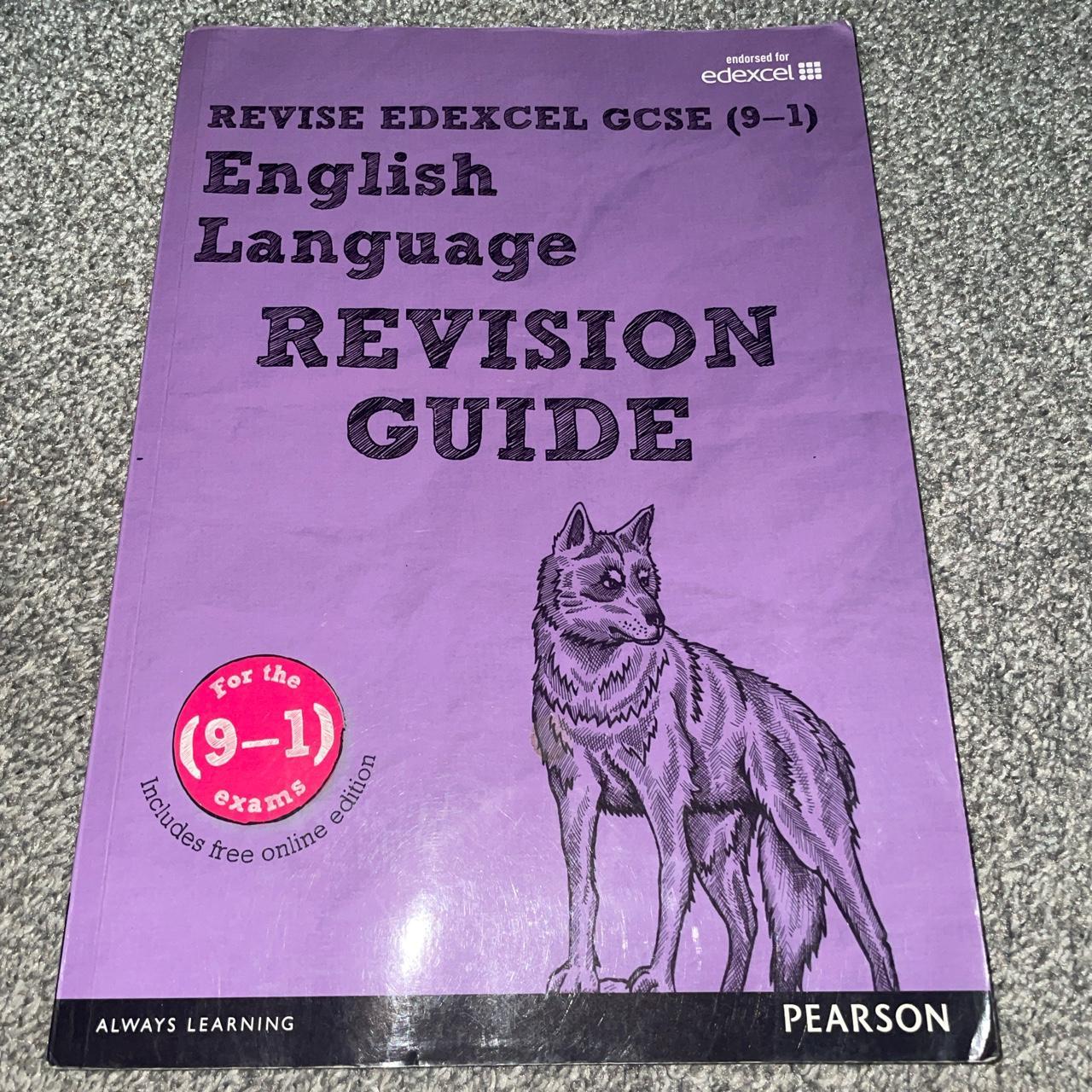 English language GCSE revision book - selling due... - Depop