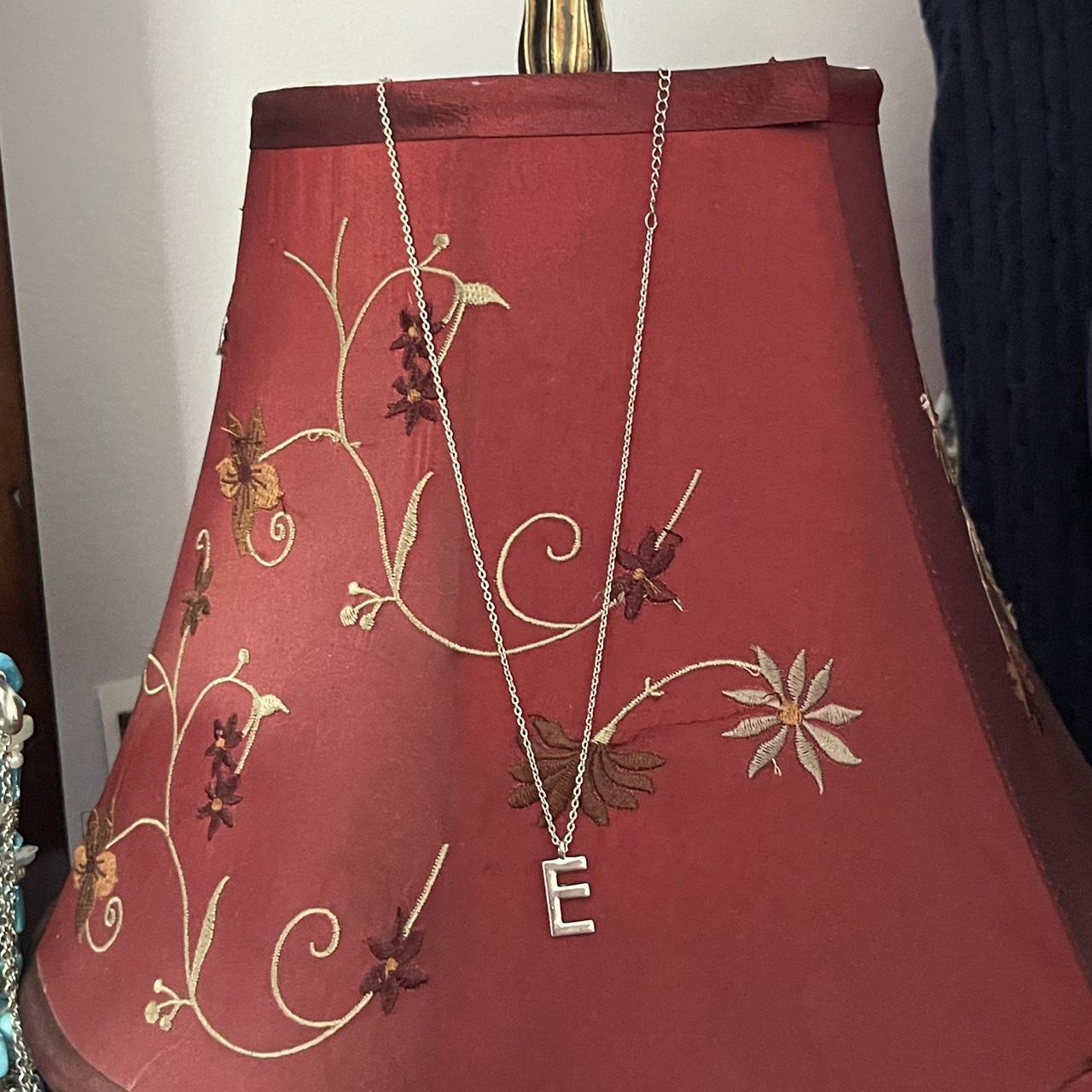 initial “E” necklace from earthbound #earthbound - Depop