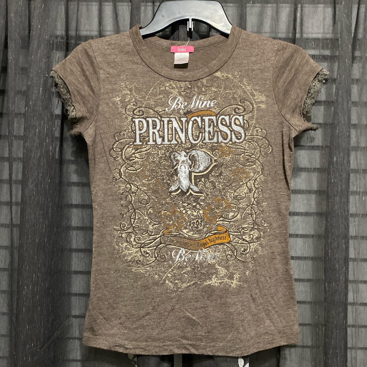 Y2K Cyber Princess Tshirt Brand is... - Depop