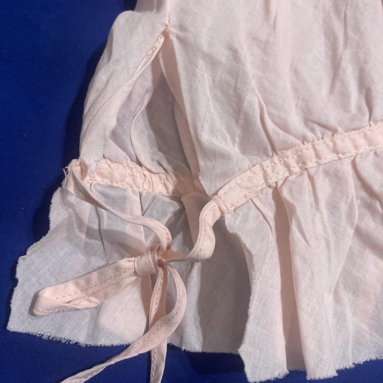 Pink Shojo Girl Blouse NWT Baby Pink Coquette Top... - Depop