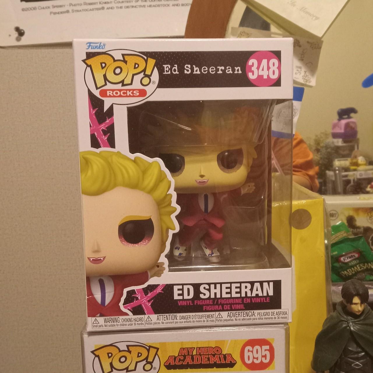 brand new ed sheeran funko pop from... - Depop