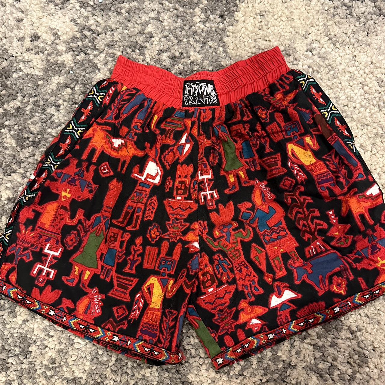 Vintage 90s men’s volley ball board shorts size... - Depop