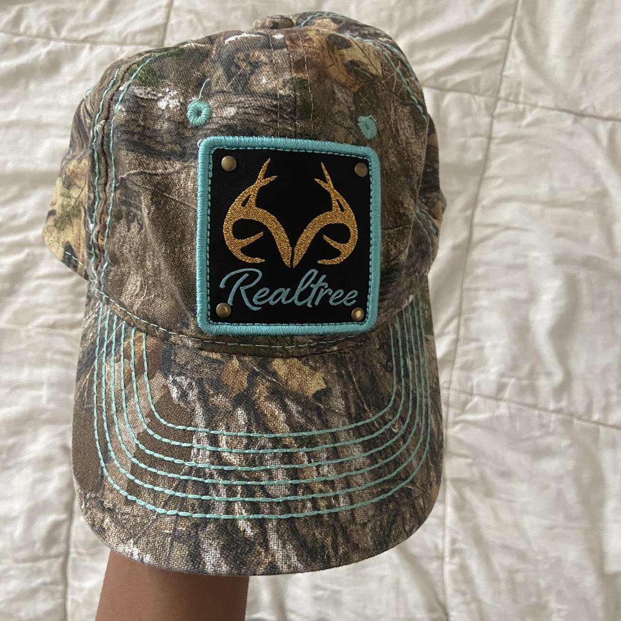 Real Tree camo dad cap🌿 #realtree #realtreehat... - Depop