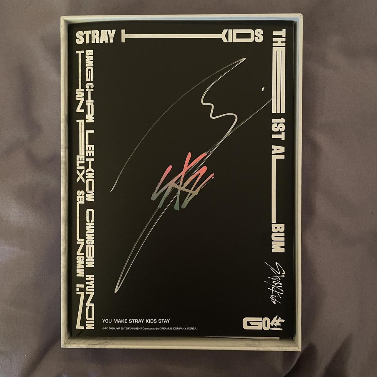 Signed Stray Kids Han Go live album Comes with all... - Depop