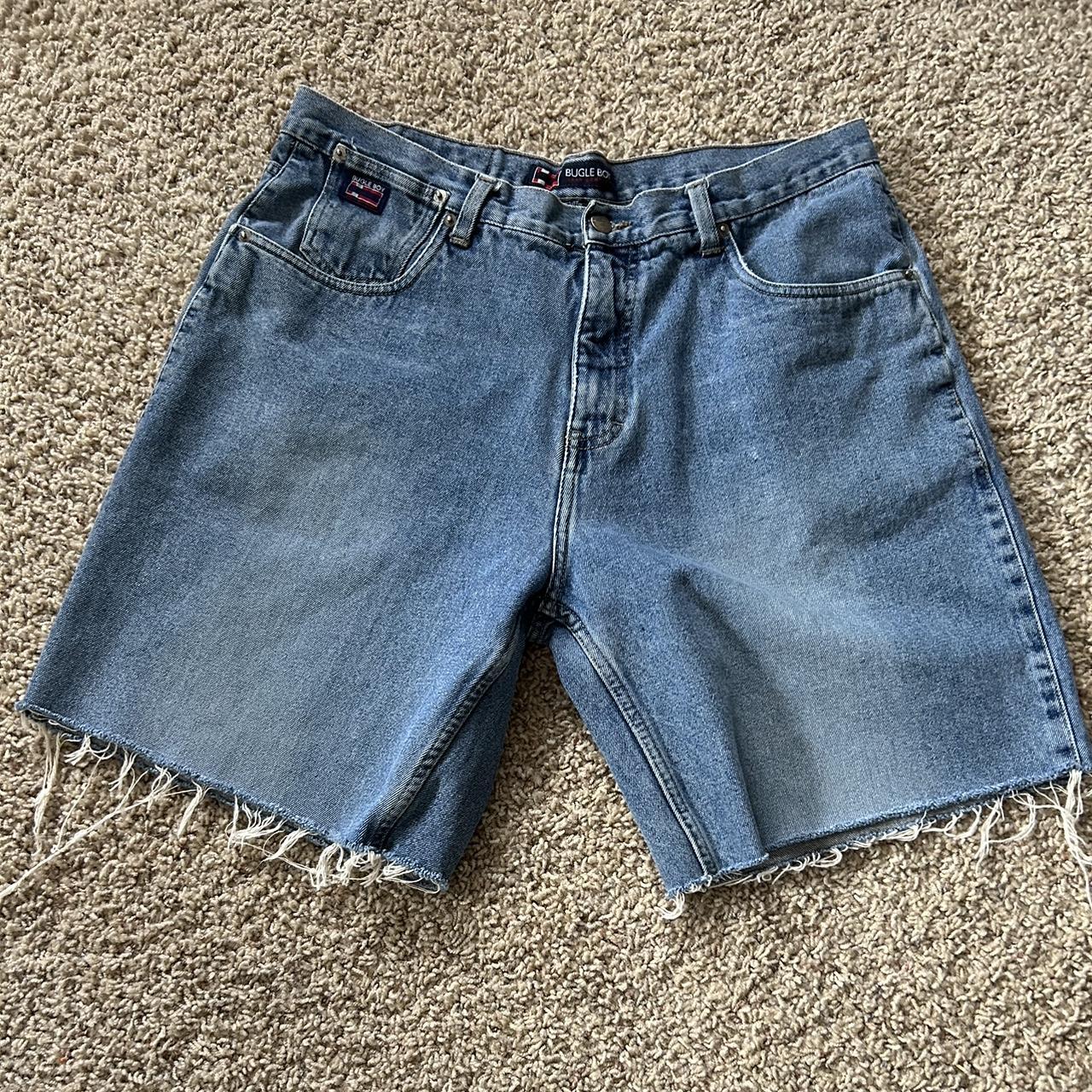 Vintage jorts Size 38 fits more like a 36 9 inch... - Depop