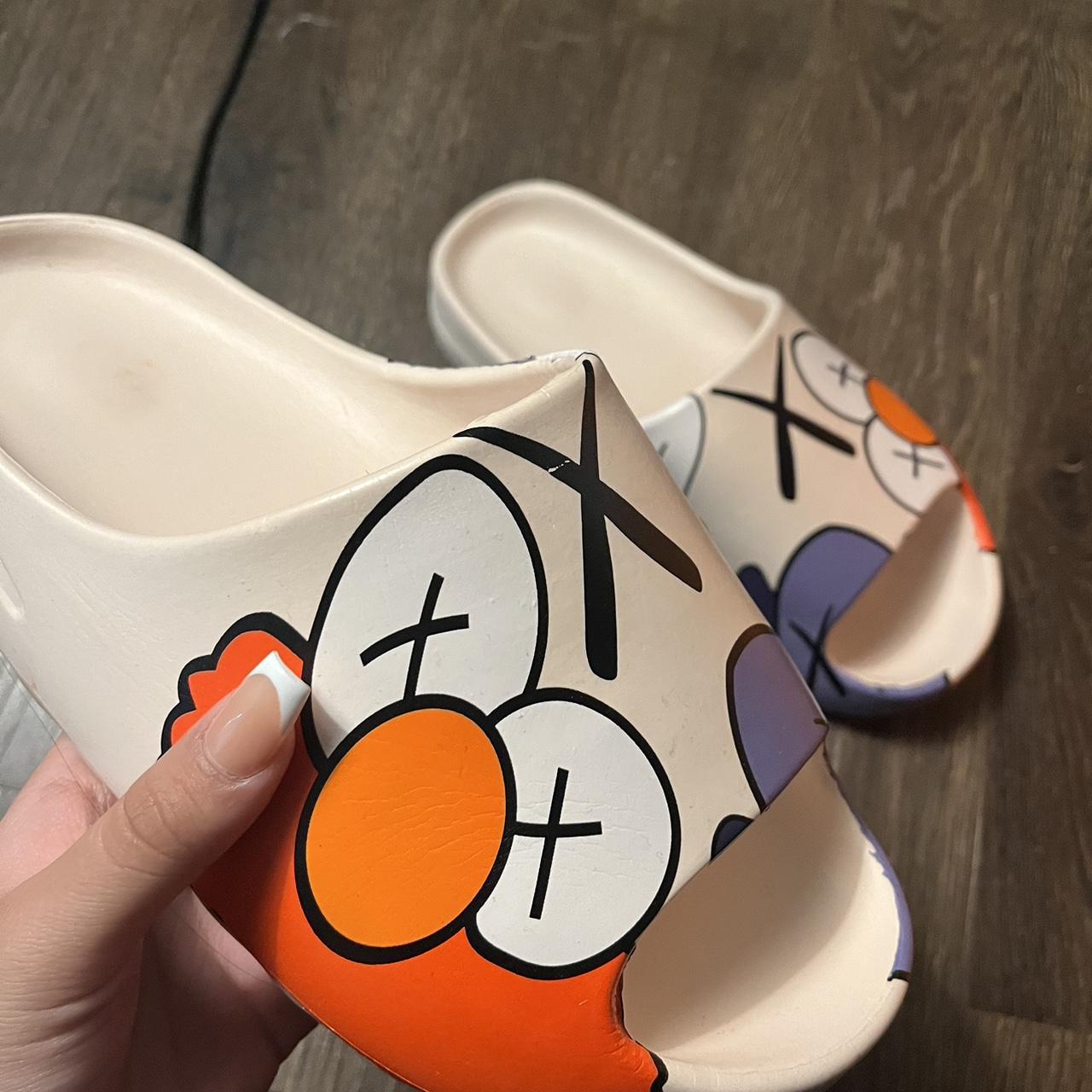 kaws slides #kaws #streetwear #slides - Depop