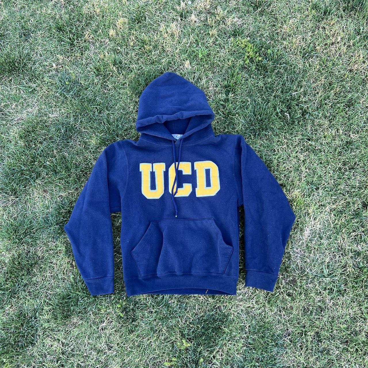 Vintage 90s UC Davis collegiate sweatshirt -perfect... - Depop