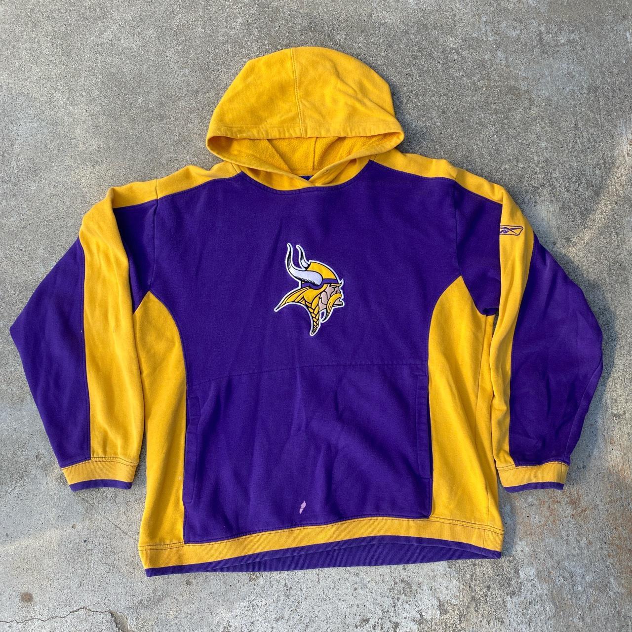 Early Y2K NFL Reebok Minnesota Vikings Team Colors... - Depop