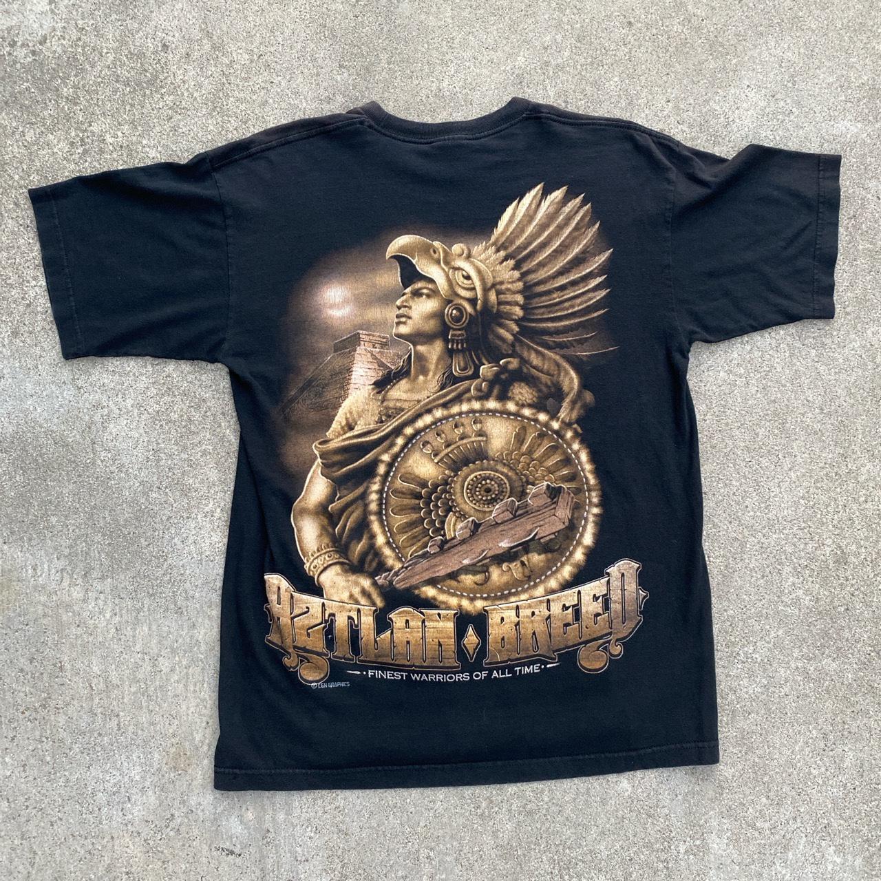 Vintage 90s Aztec Heritage Shirt Measurements 21/30 - Depop