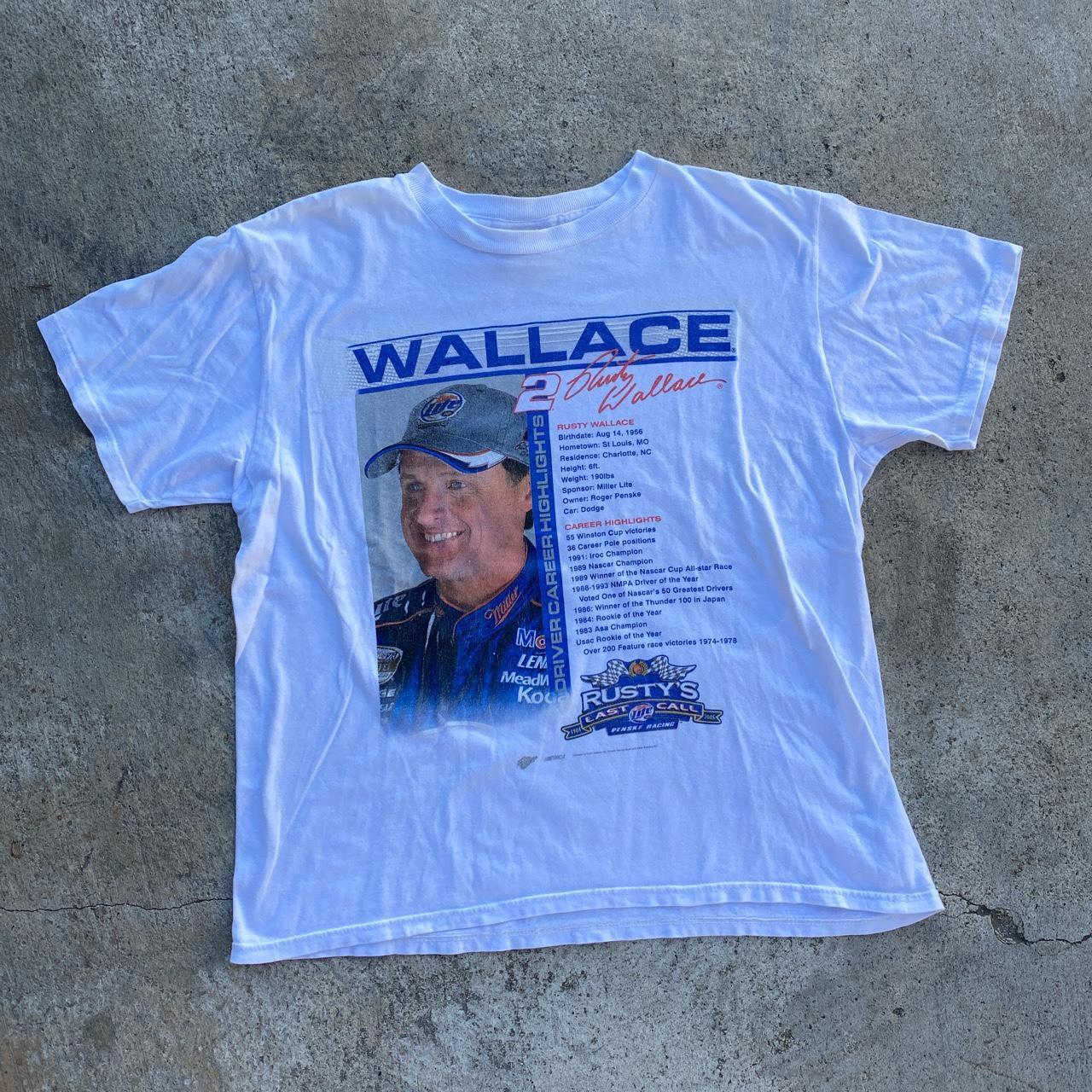 Vintage NASCAR Racing Winners Circle Rusty Wallace... - Depop