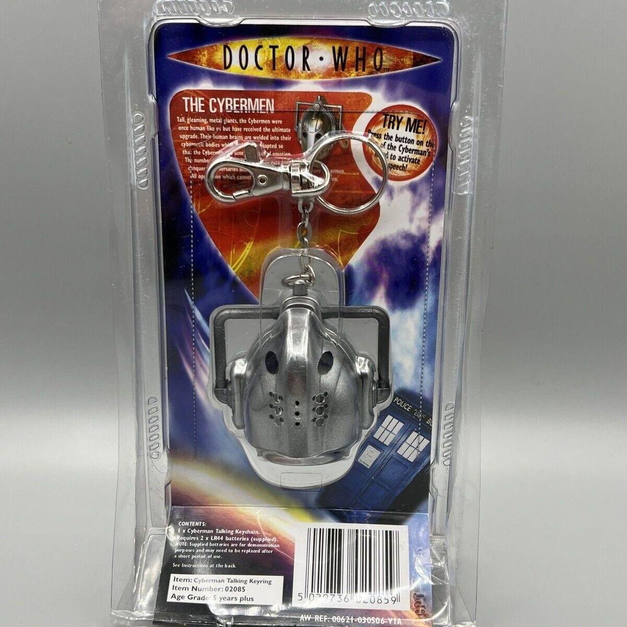 CYBERMAN SOUNDS KEY RING KEYCHAIN MOC DR DOCTOR WHO... - Depop