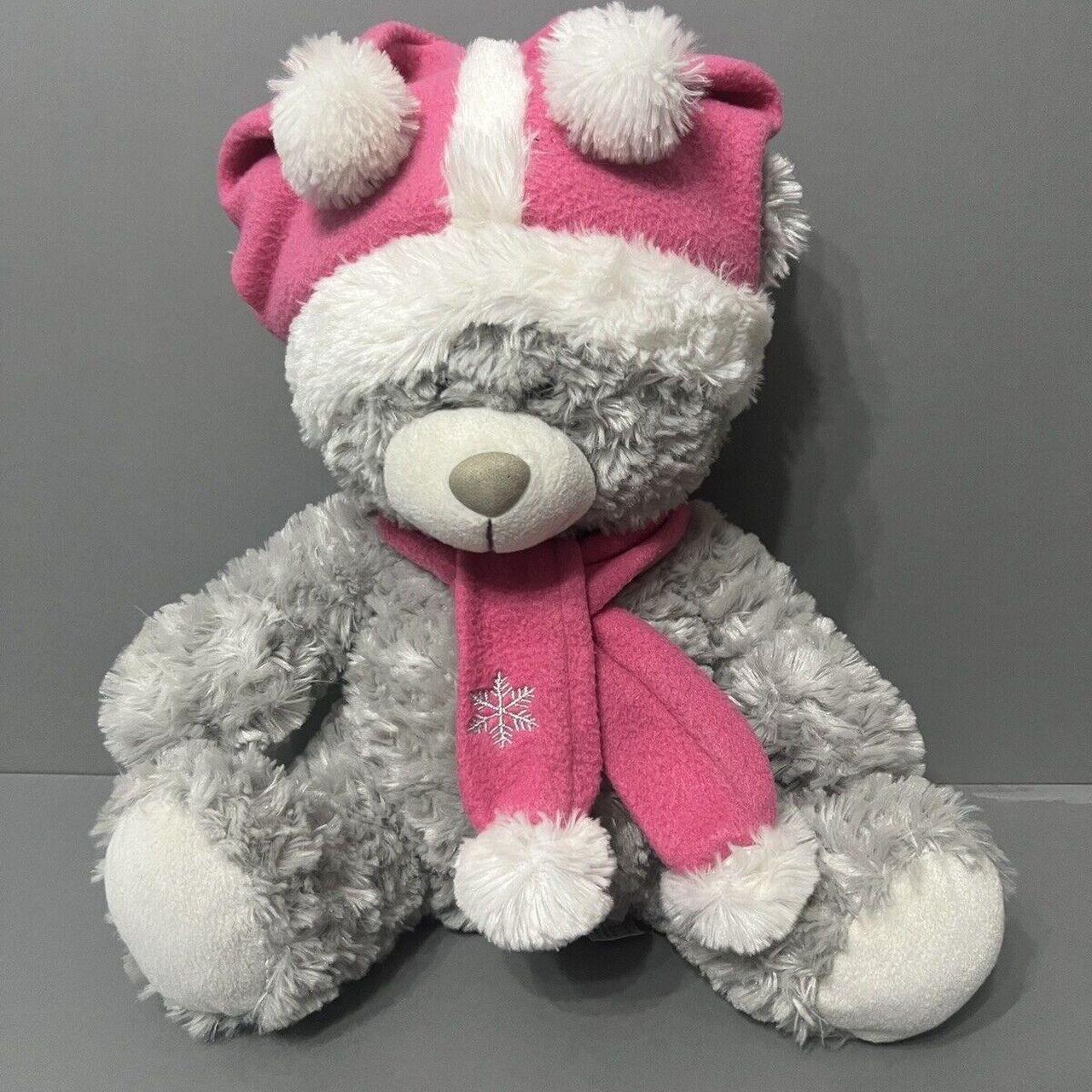 Cuddles Collection Plush Soft Cuddle Toy Grey Teddy... - Depop