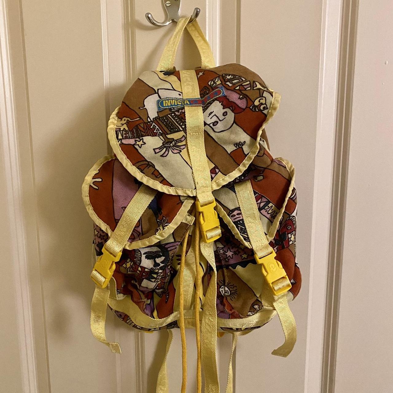 Vintage Invicta 80s custom designer backpack Bought... - Depop