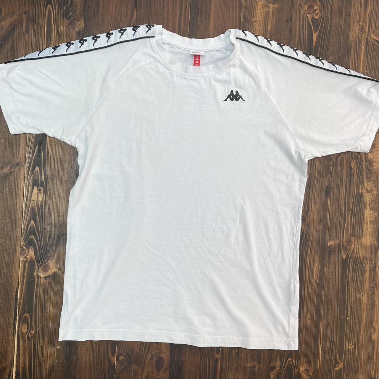 White kappa tshirt SEND OFFERS NEED GONE... - Depop