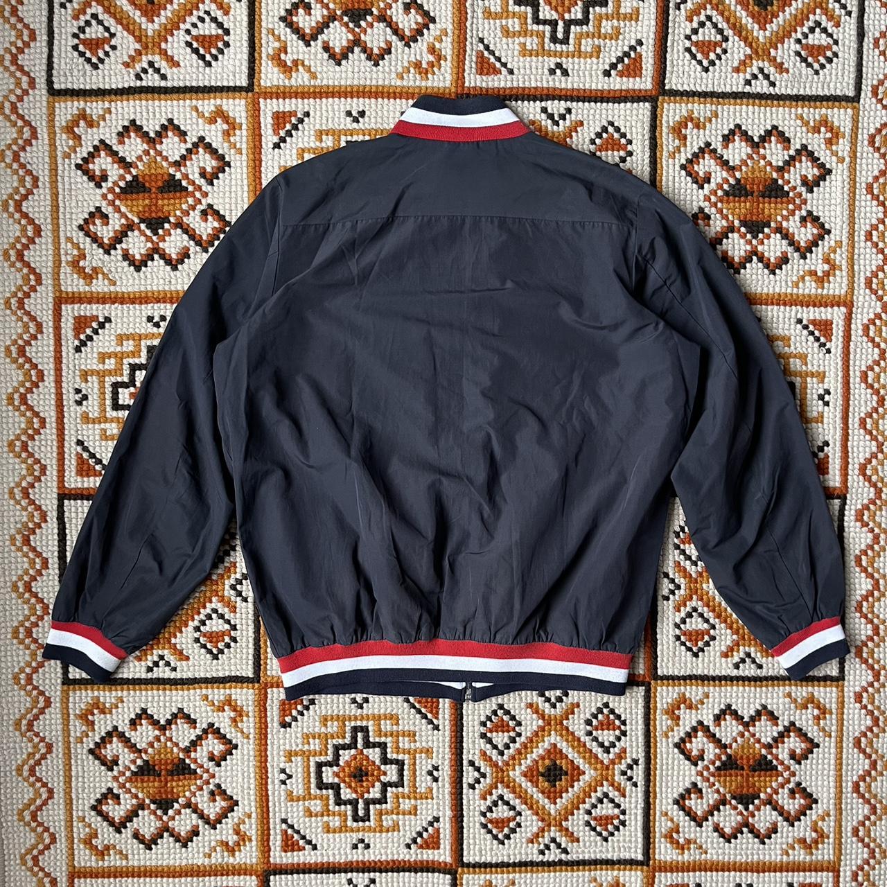 St Duffer lightweight elastic trim jacket Navy... - Depop