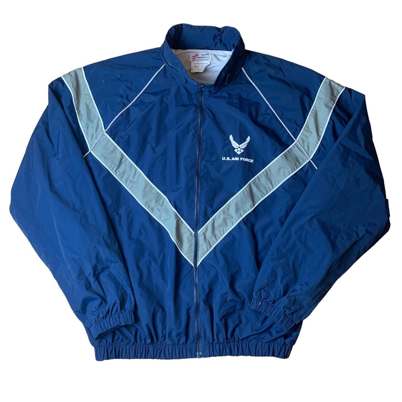 US AIR FORCE 90s track jacket Official US Air... - Depop