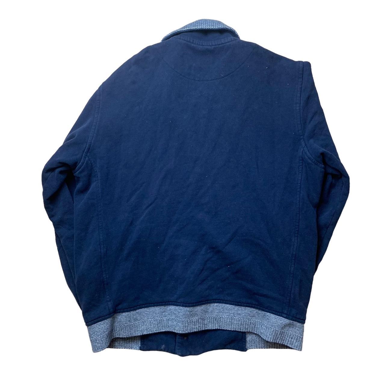 Vintage The Duffer of St George jacket in navy... - Depop