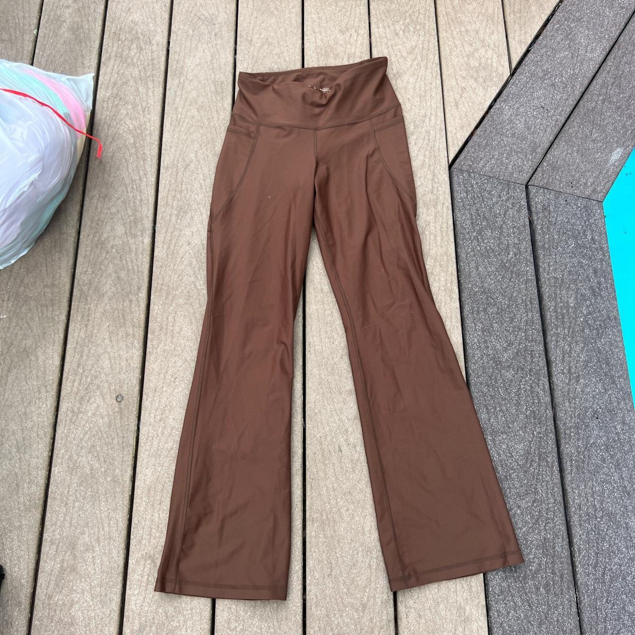 Old Navy Women's Brown Leggings | Depop