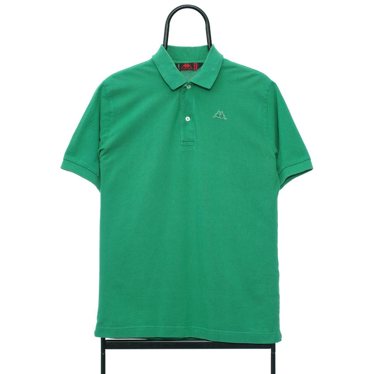 Vintage Kappa Green Polo Shirt Green polo shirt... - Depop