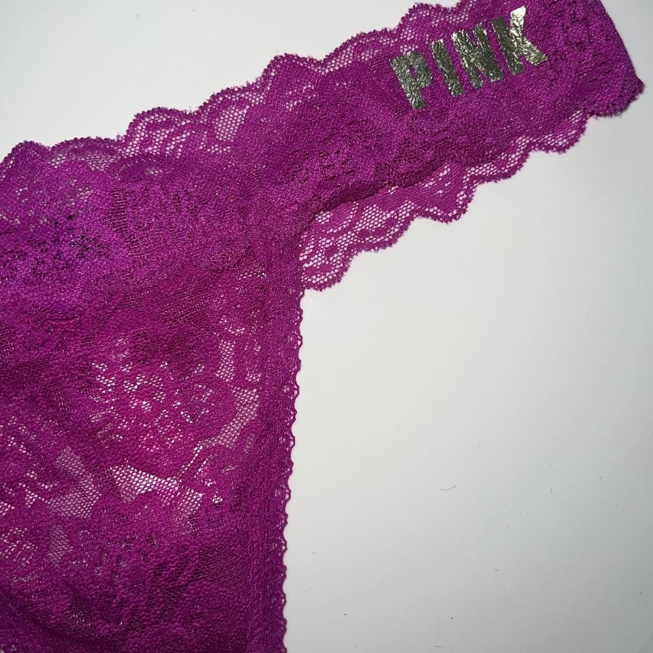 Victoria's Secret Women's Purple Panties | Depop